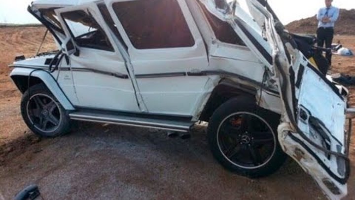 Mercedes-Benz Gelandewagen (G-Class) Crash | Аварии Мерседес ...