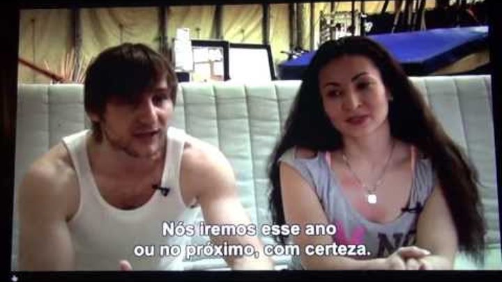 Интервью Dmyatro Turkeiev Botakoz Bayatanova Бразилия Сан-Паулу.