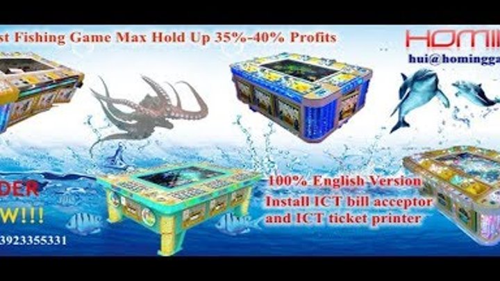 ocean monster fishing game machine catch fish game machine with bill ...