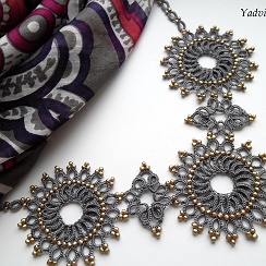 Украшения ручной работы в технике "фриволите". | Группа на OK.ru ...